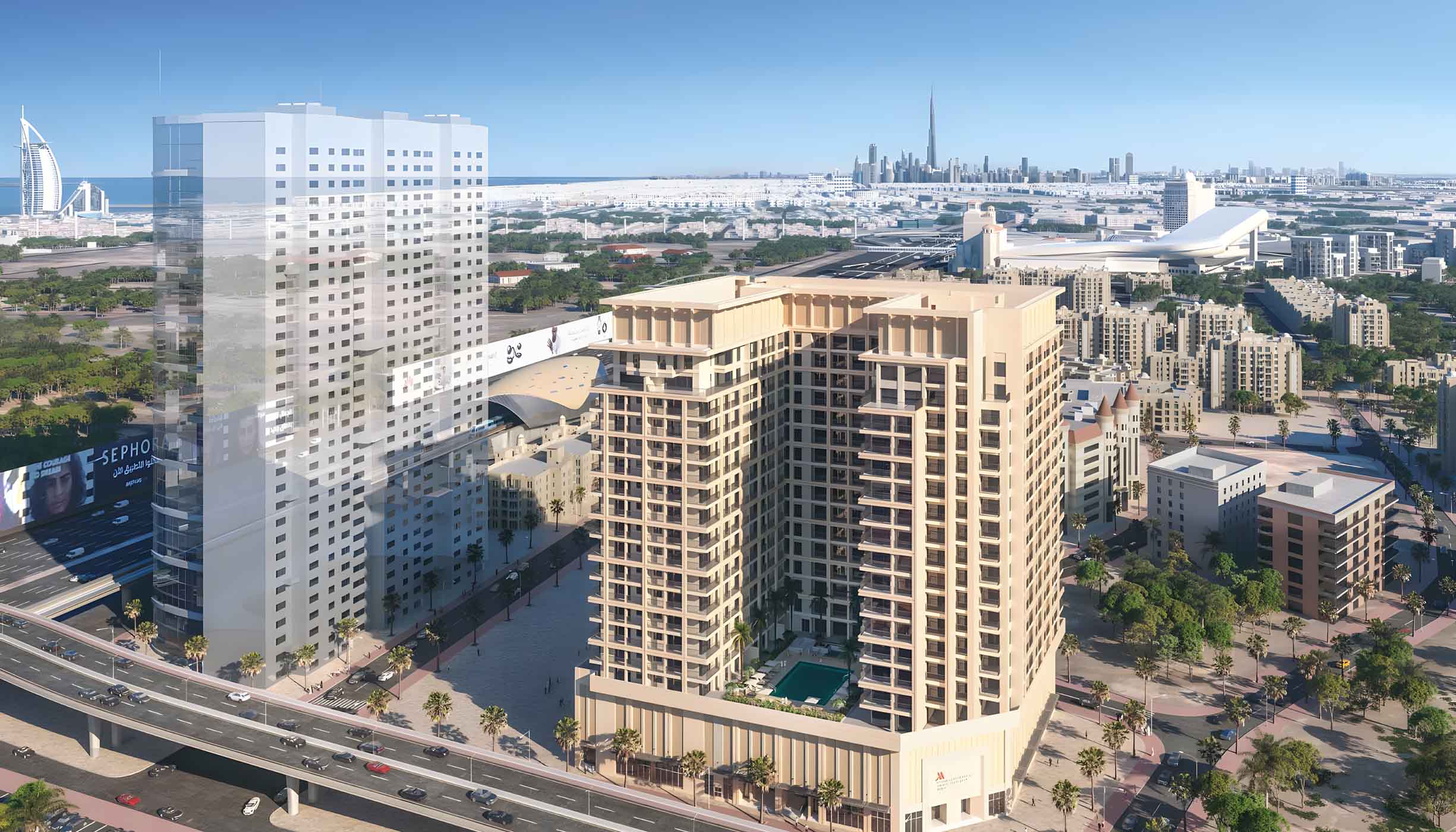 Marriott Residences Sheikh Zayed Road By Dubai General Properties